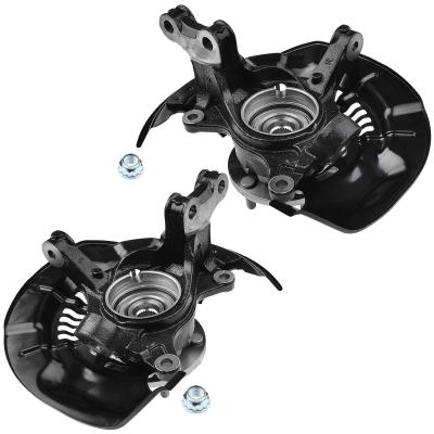 China 2x Front Steering Knuckle & Wheel Hub Bearing Assembly for Toyota Highlander for sale