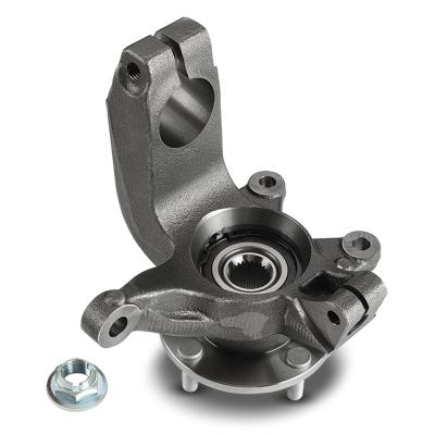 China Front Driver Steering Knuckle & Wheel Hub Bearing Assembly for Ford Focus 06-11 for sale