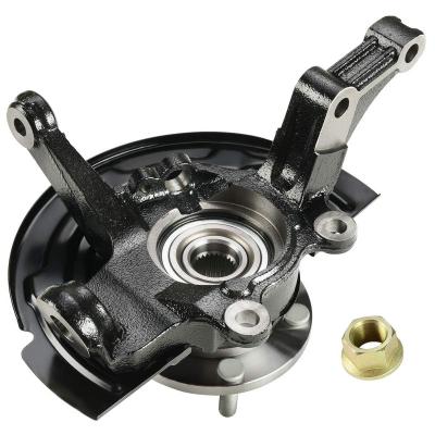 China Front LH Steering Knuckle & Wheel Hub Bearing Assembly for Nissan Altima 02-06 for sale