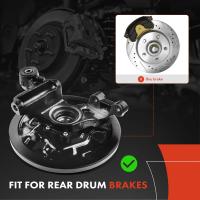 China Rear Right Steering Knuckle & Wheel Hub Bearing Assembly for Subaru Forester 01-08 for sale