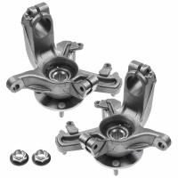 China 2x Front Steering Knuckle & Wheel Hub Bearing Assembly for Ford Focus 2000-2004 for sale