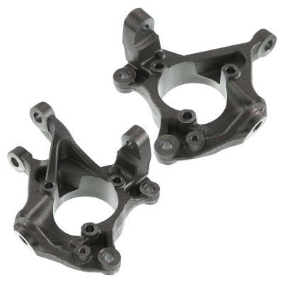China 2x Front Steering Knuckle for Jeep Wrangler V6 3.6L 3.8L 2007-2017 for sale