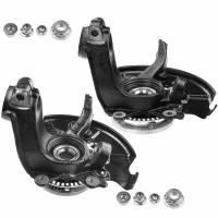 China 2x Front Steering Knuckle & Wheel Hub Bearing Assembly for VW Beetle Golf for sale