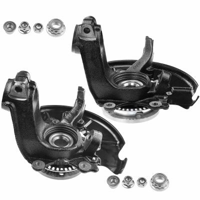 China 2x Front Steering Knuckle & Wheel Hub Bearing Assembly for VW Beetle Golf for sale