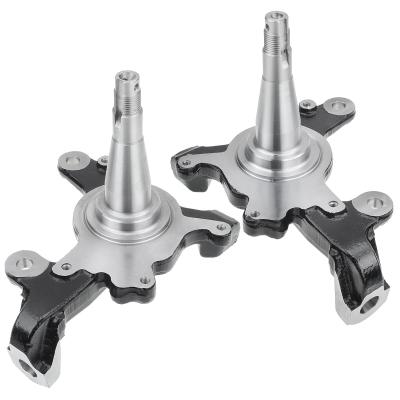 China 2x Front Steering Knuckle for Toyota Tacoma 1995-2002 RWD without ABS for sale