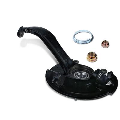 China Front LH Steering Knuckle & Wheel Hub Bearing Assembly for Honda Accord 03-07 Manual Trans for sale
