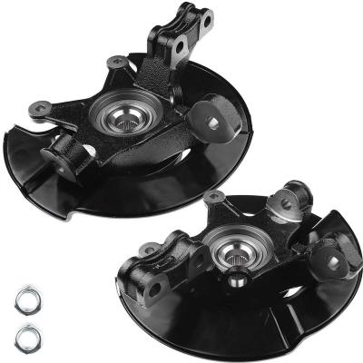 China 2x Front Steering Knuckle & Wheel Hub Bearing Assembly for Honda Pilot 05-08 for sale