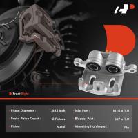 China Front Passenger Brake Caliper for Mitsubishi Lancer Outlander Galant Eagle Talon for sale
