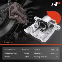 China Front Passenger Brake Caliper for Volkswagen EuroVan 1993-1997 1999-2003 for sale