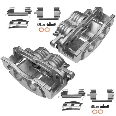 China 2x Front Brake Caliper with Bracket for Chevy Trailblazer GMC Envoy 2002-2005 for sale