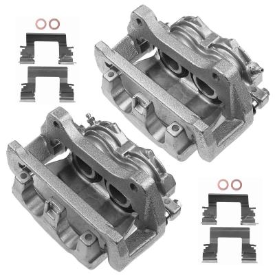 China 2x Front Brake Caliper with Bracket for Pontiac G8 2008 2009 3.6L for sale