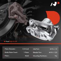 China 2x Front Brake Caliper with Bracket for Honda Accord 2003-2012 Acura CL TL TSX for sale