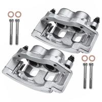 China 2x Front Brake Caliper with Bracket for Dodge Ram 1500 Pickup 2000-2001 for sale