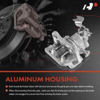 China Rear Passenger Disc Brake Caliper with Bracket for Audi A8 Quattro 00-03 V8 4.2L for sale