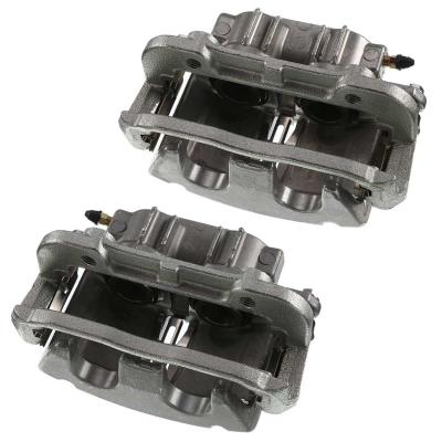 China 2x Front Brake Caliper with Bracket for Chevrolet Corvette 1997-2004 5.7L for sale