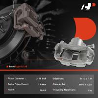 China 2x Front Brake Caliper with Bracket for Honda Accord 2013-2017 for sale