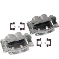 China 2x Front Brake Caliper with Bracket for Infiniti QX56 QX80 Nissan Titan V8 5.6L for sale