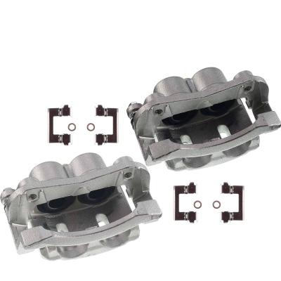 China 2x Front Brake Caliper with Bracket for Infiniti QX56 QX80 Nissan Titan V8 5.6L for sale