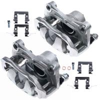 China 2x Front Brake Caliper with Bracket for Nissan Altima Sentra 2007-2010 for sale