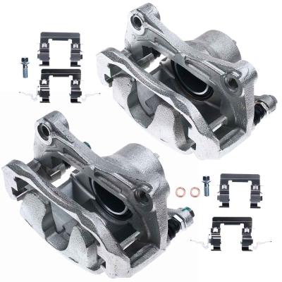 China 2x Front Brake Caliper with Bracket for Nissan Altima Sentra 2007-2010 for sale