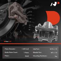 China Rear Driver Brake Caliper with Bracket for Nissan Murano 370Z Infiniti M35 Q40 for sale