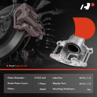 China 2x Front Brake Caliper for GMC K1500 Suburban Chevy K10 V10 Jeep Cherokee for sale
