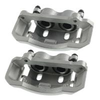 China 2x Front Brake Caliper with Bracket for Dodge Ram 2500 3500 2000-2002 for sale