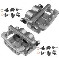 China 2x Front Brake Caliper with Bracket for Ford F-350 450 Super Duty 2011-2012 for sale