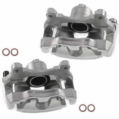China 2x Front Brake Caliper with Bracket for Infiniti G35 2007-2008 G37 2008-2013 for sale