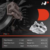 China Rear Driver Brake Caliper for Volvo S60 2004-2007 V70 2005-2007 R Model 2.5L for sale