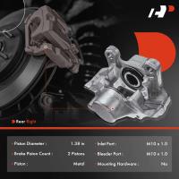 China Rear Passenger Brake Caliper for Mercedes-Benz W201 W202 W124 190 260 300 E300 for sale