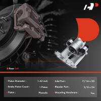 China Rear Driver Brake Caliper for Chrysler Sebring 2001-2006 300M 1999-2004 Dodge for sale