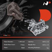 China Rear Passenger Brake Caliper with Bracket for Jaguar X-Type 2002-2005 2.5L 3.0L for sale