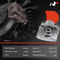 China Front Passenger Brake Caliper for Saab 9-3 2003 2005 Linear Model Only for sale