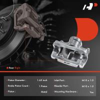 China Rear Passenger Brake Caliper with Bracket for Kia Sedona Hyundai Entourage for sale