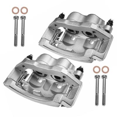 China 2x Rear Brake Caliper with Bracket for Dodge Ram 2500 2001-2002 Pickup for sale