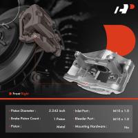 China Front Passenger Brake Caliper with Bracket for Volkswagen CC Passat CC 2009-2012 for sale