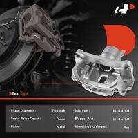 China Rear Passenger Brake Caliper w/ Bracket for Toyota Land Cruiser 2008-2015 for sale