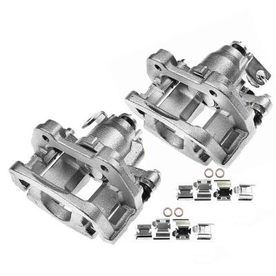China 2x Rear Brake Caliper with Bracket for Ford Explorer Flex Taurus Lincoln MKS MKT for sale