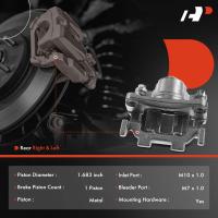 China 2x Rear Brake Caliper with Bracket for Nissan Murano Infiniti M35 Q40 for sale