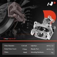 China 2x Rear Brake Caliper with Bracket for Fiat 500 2012-2018 for sale