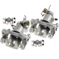 China 2x Rear Brake Caliper with Bracket for Hyundai Tiburon Kia Spectra for sale