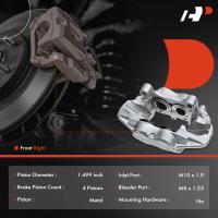 China Front Passenger Brake Caliper for Mercedes-Benz W124 300E 400E 1993 E320 E420 for sale
