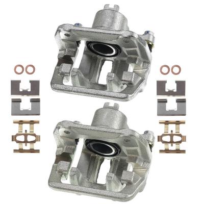 China 2x Rear Brake Caliper with Bracket for Acura CL TL 1999-2008 Honda Element 03-11 for sale