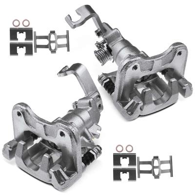 China 2x Rear Brake Caliper with Bracket for Honda Accord Hybrid 2005-2007 3.0L for sale