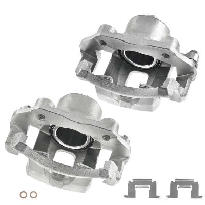 China 2x Front Brake Caliper with Bracket for Nissan Pickup 1986-2004 D21 for sale