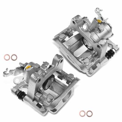 China 2x Rear Brake Caliper with Bracket for Volkswagen Golf 2015-2020 GTI Passat for sale