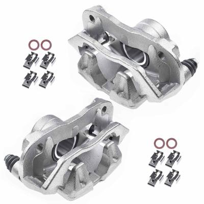 China 2x Front Brake Caliper with Bracket for Mazda B2000 B2200 1987-1993 for sale