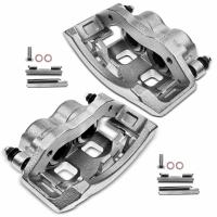China 2x Front Brake Caliper with Bracket for Dodge Durango 2005-2006 Ram 1500 Pickup for sale