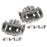 China 2x Front Brake Caliper with Bracket for Nissan Frontier 2005-2016 Suzuki Equator for sale